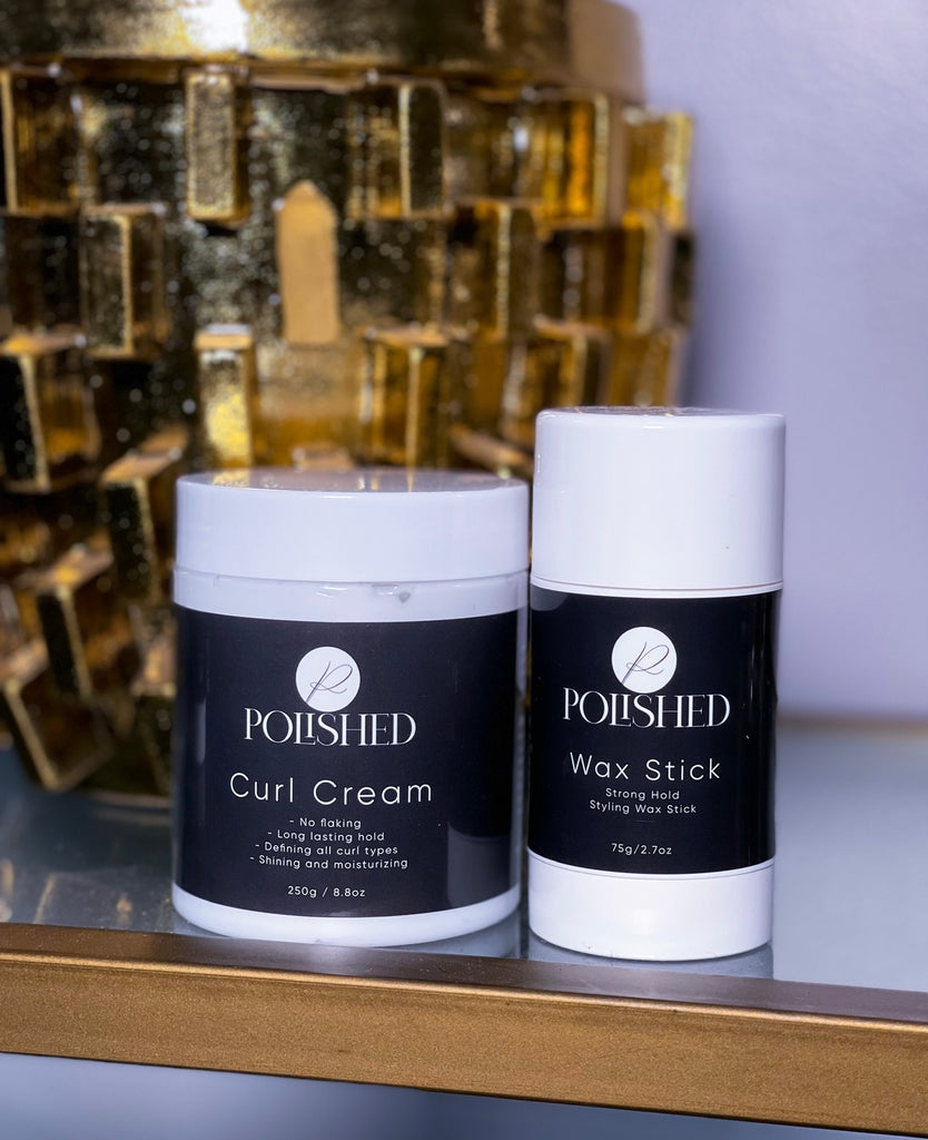 Polished Curl Cream & Wax Stick – Sewfire Selena